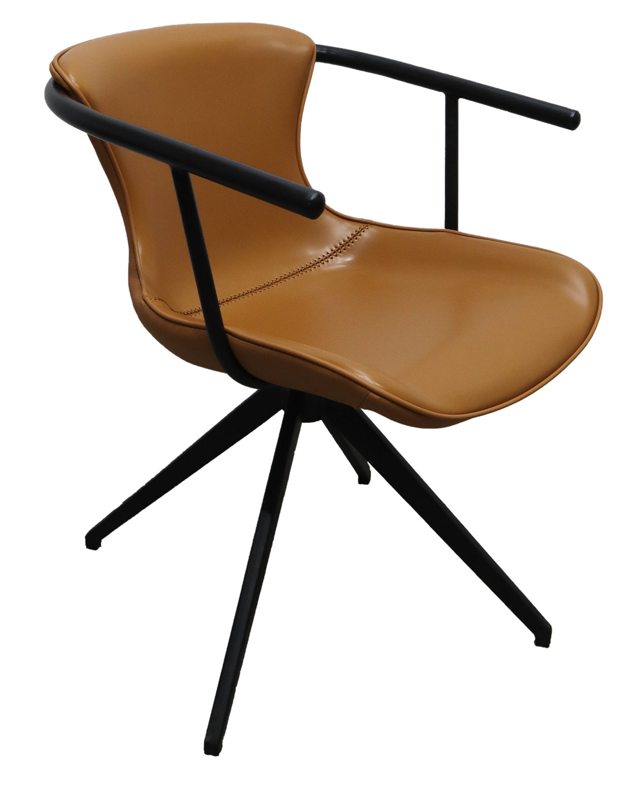 George Oliver Arm Chair in Camel | Wayfair