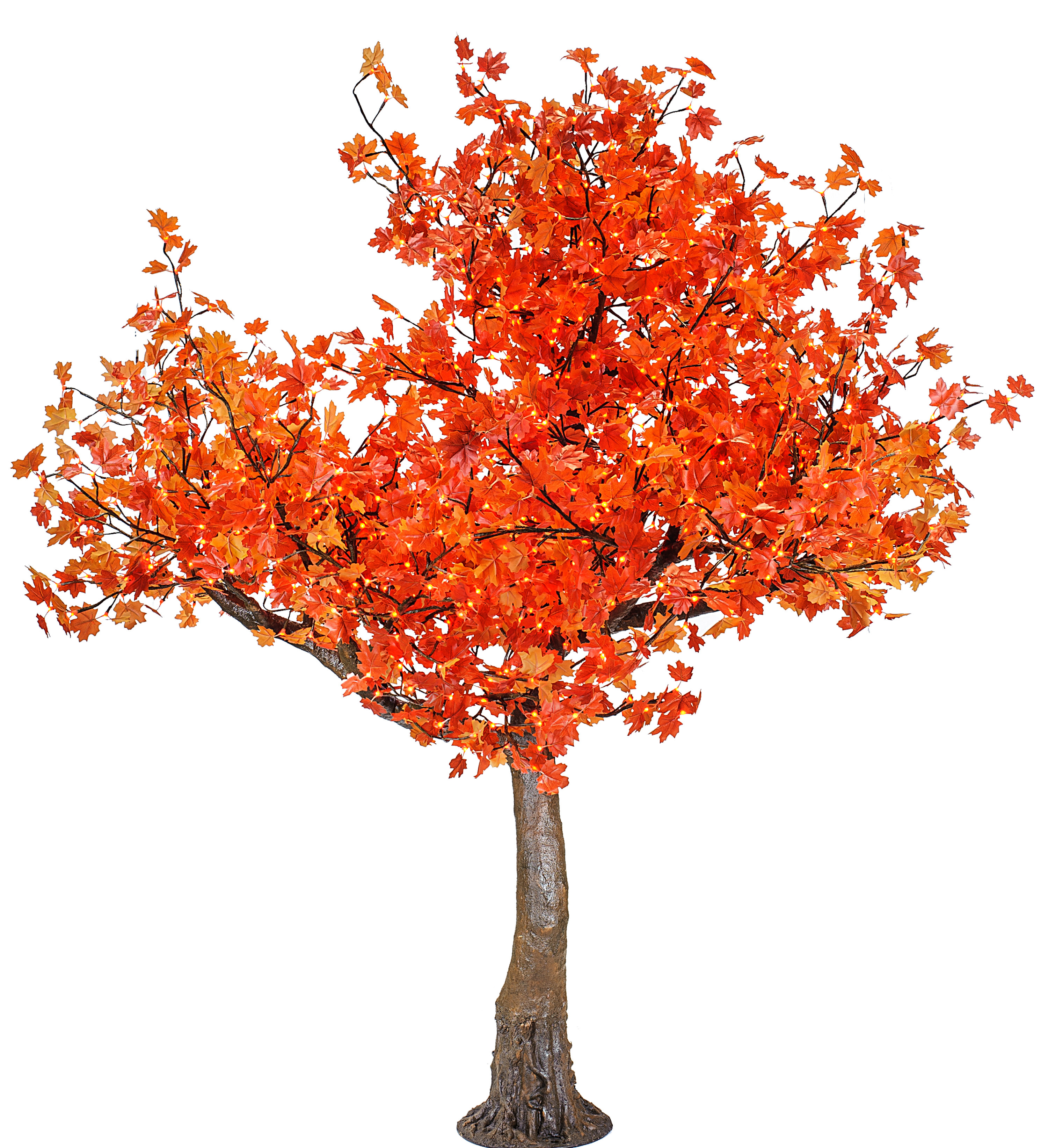 Illuminated Trees Maple Tree, Red Leaves Lighted Trees & Branches | Wayfair