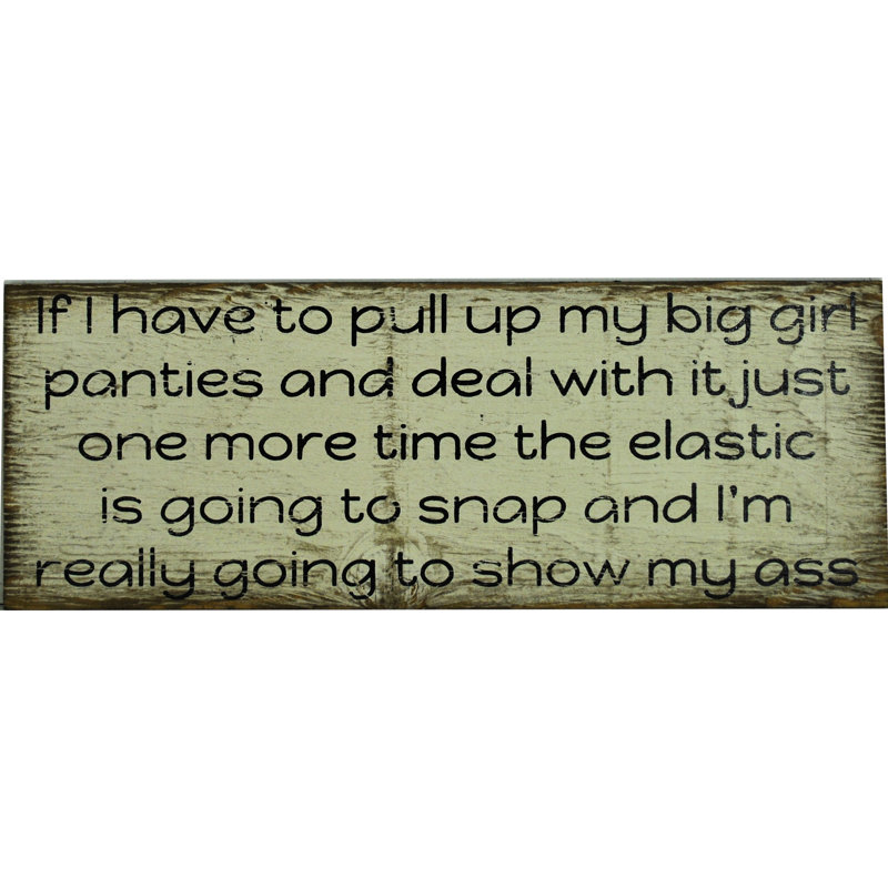 Winston Porter Antani Text & Numbers Decorative Plaque / Box Sign ...