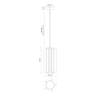 Alora Lighting Anders 4 - Light Cylinder Pendant | Wayfair