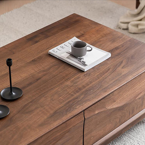 Bkoksety Simple leisure solid wood square coffee table | Wayfair