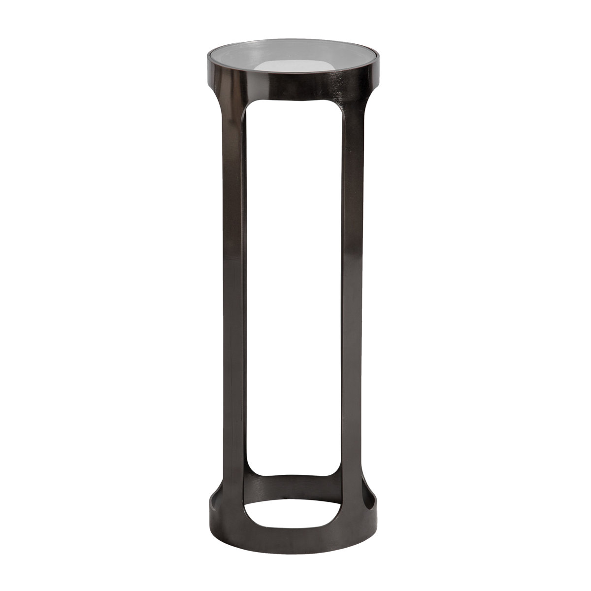 Latitude Run® Round Metal Drink Table | Wayfair