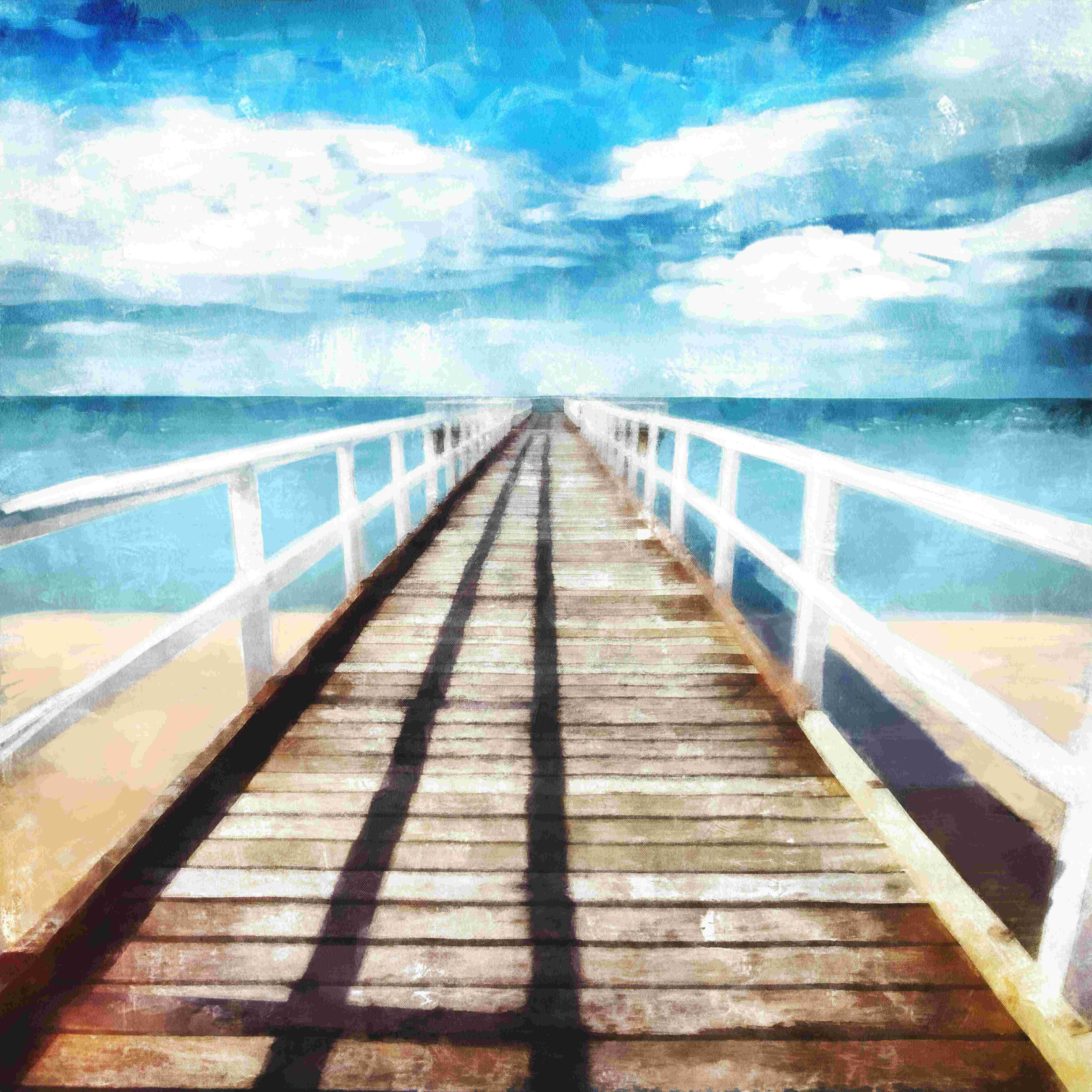 Rosecliff Heights Beach Pier Painting - Wayfair Canada
