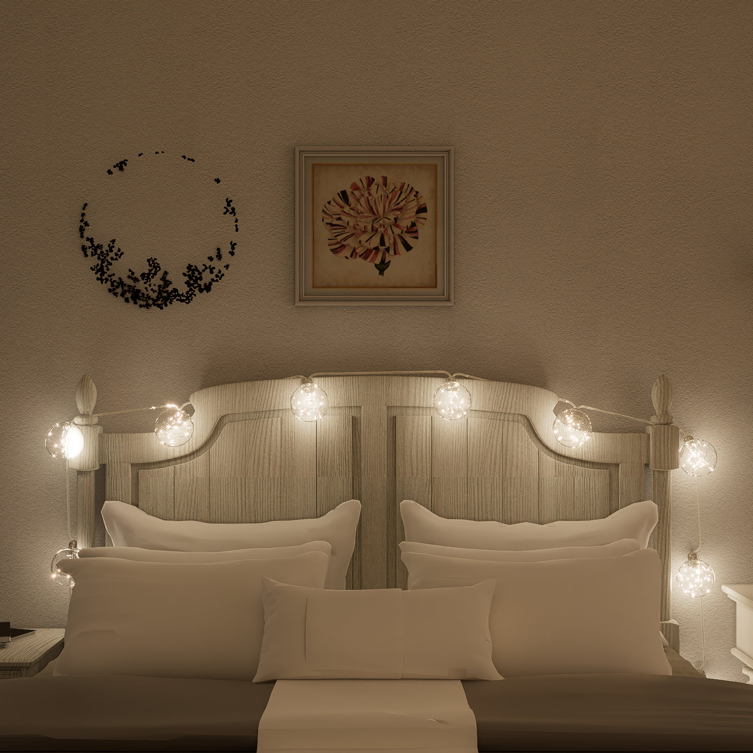 The Holiday Aisle® G100 Big Globe Bulbs String Light 10.3ft Warm White ...