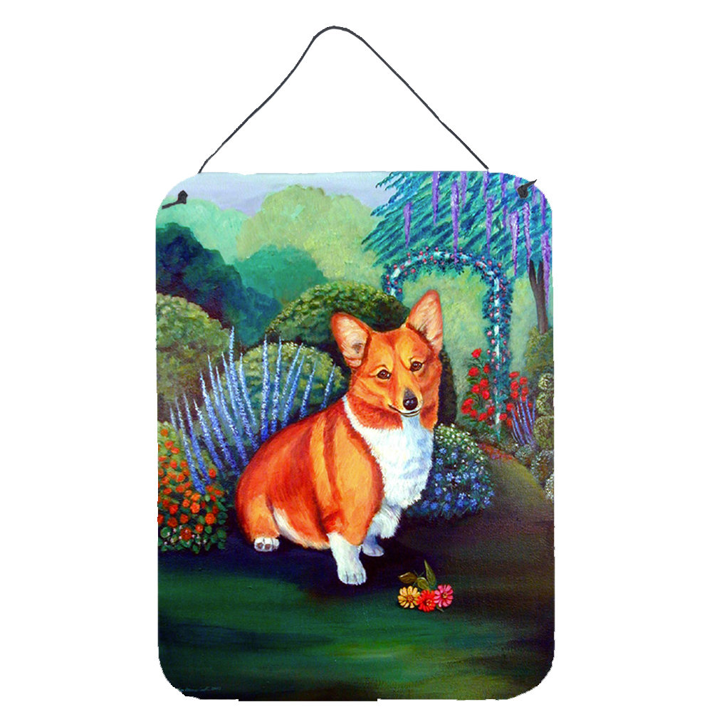 Caroline's Treasures Pembroke Corgi by Lyn Cook Painting Print Plaque ...