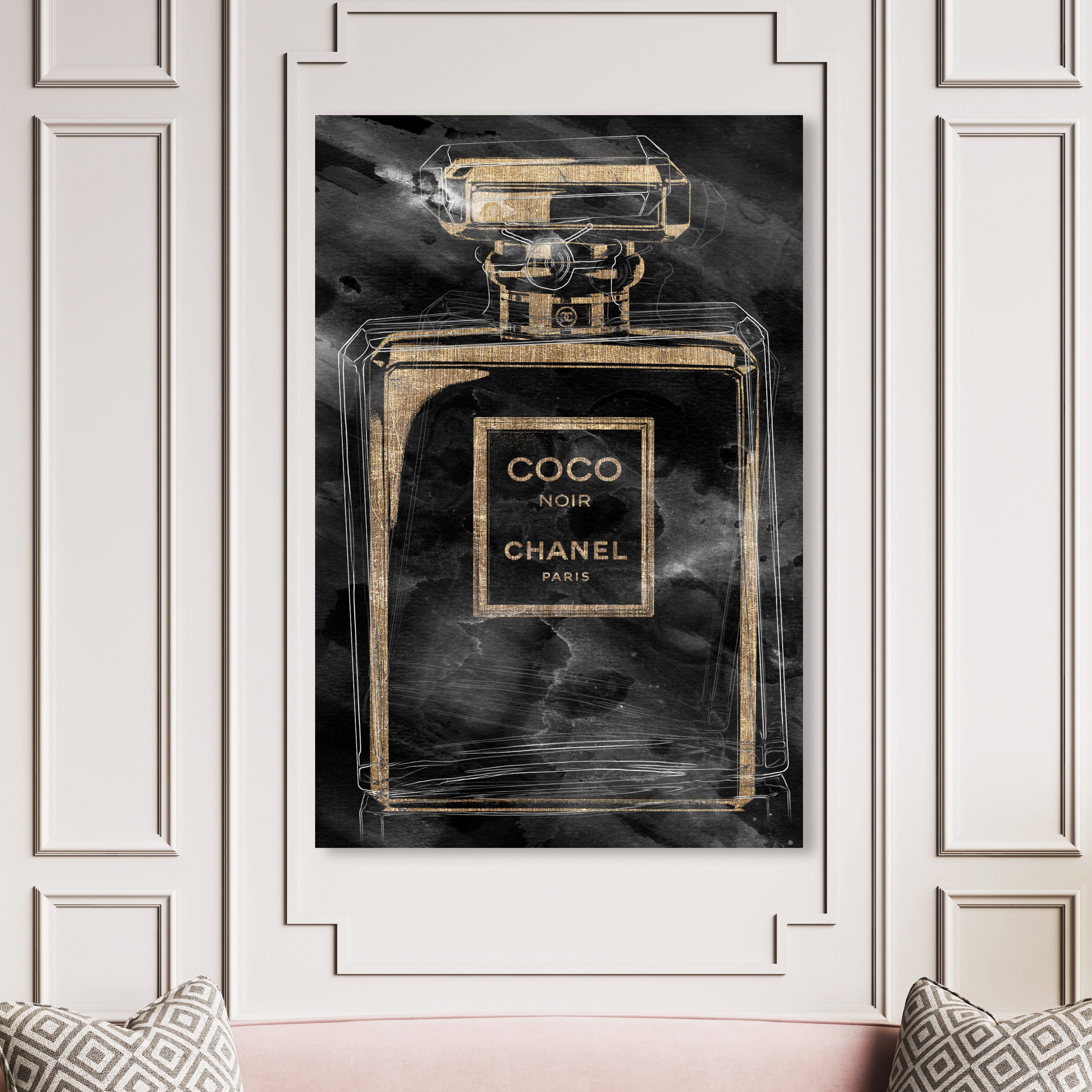 Oliver Gal Prints Bottled Floral Scent - Painting on Canvas & Reviews ...