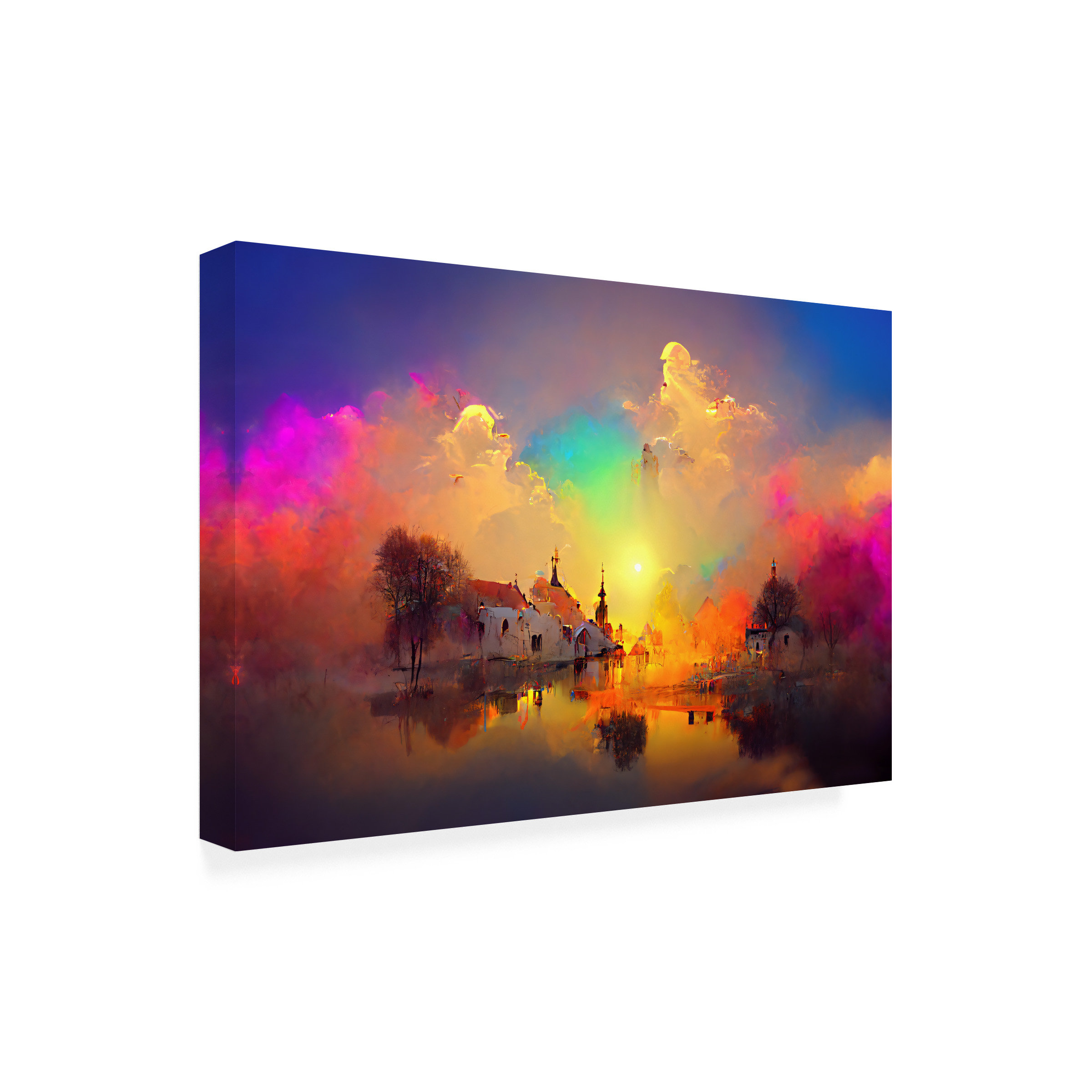 Winston Porter Mahkai Ray Heere Medieval Landscapes 6 Canvas Art | Wayfair