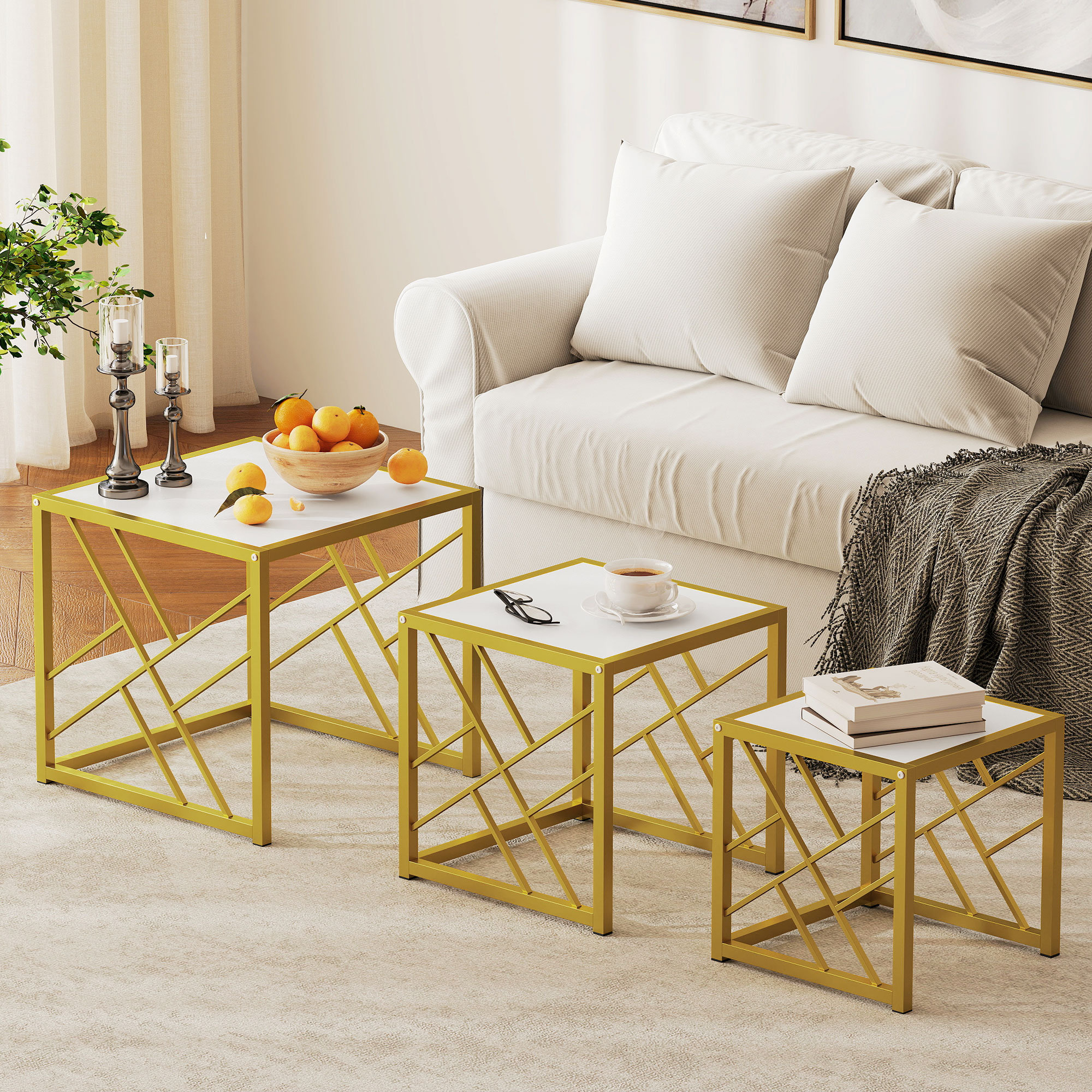 17 Stories Coffee Table Set | Wayfair.co.uk