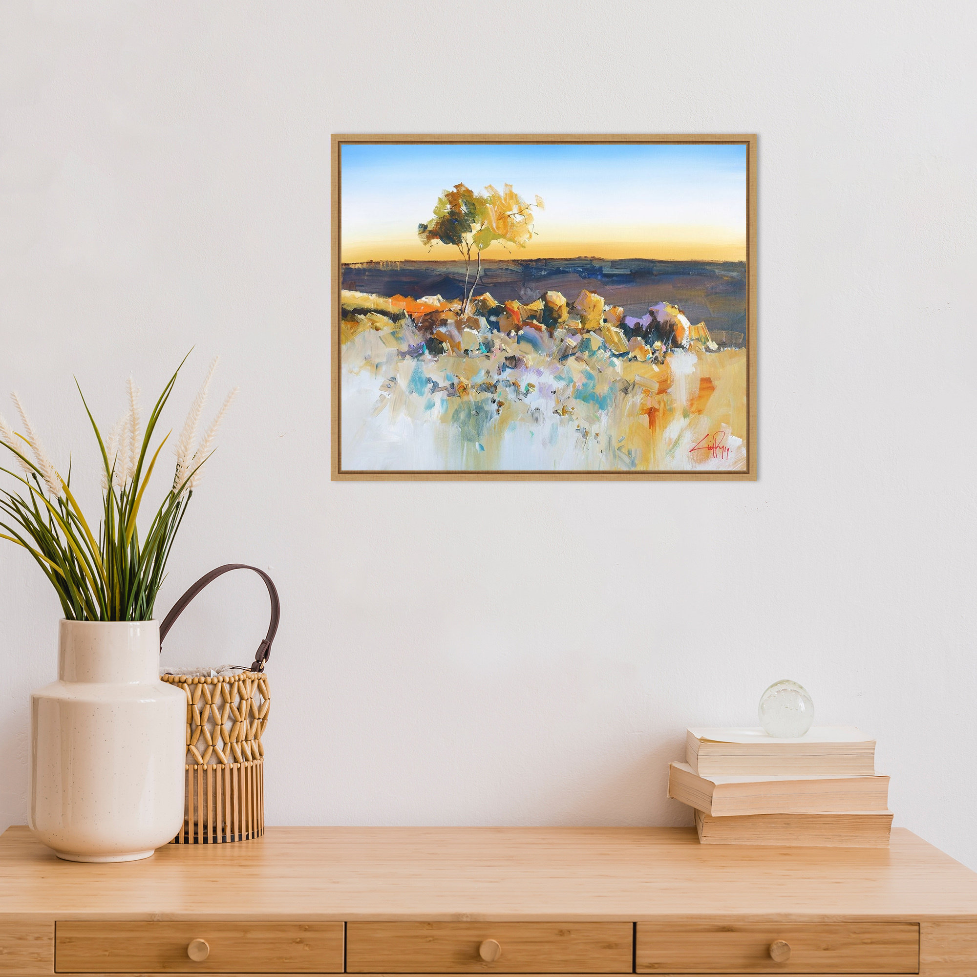 Red Barrel Studio® Silverton View Trees by Craig Trewin Penny - Floater ...