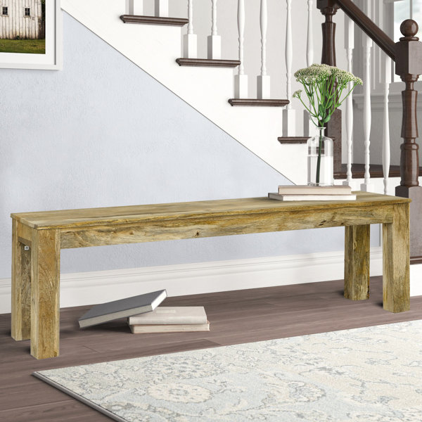 Union Rustic Emerson Wood Bench & Reviews | Wayfair.co.uk
