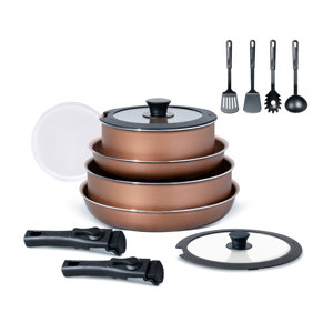 Chef Power 13-Piece Nonstick Cookware Set Removable Handles, RV ...