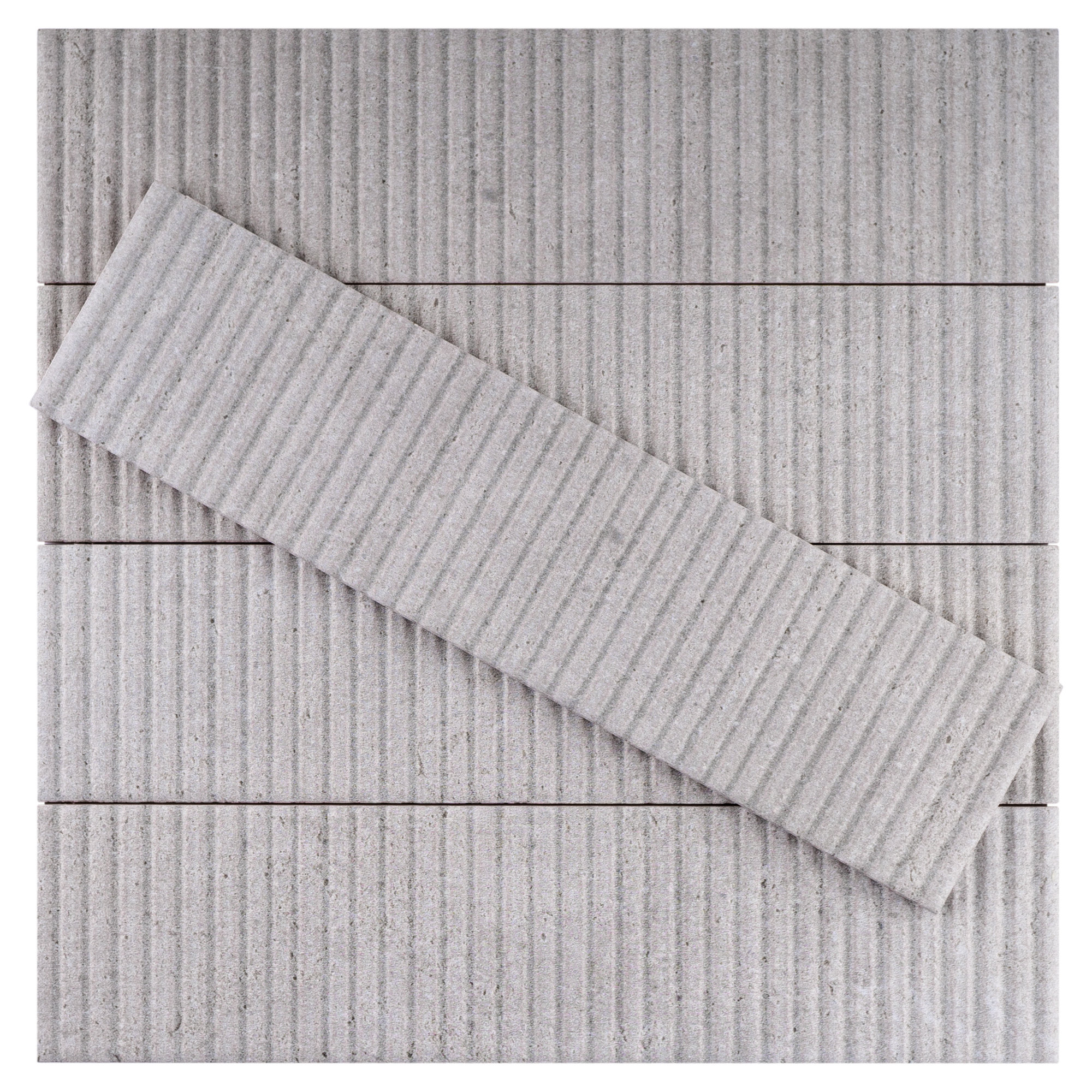 Supreme Tile 3" x 12" Ceramic Stone Look Subway Wall Tile & Reviews ...