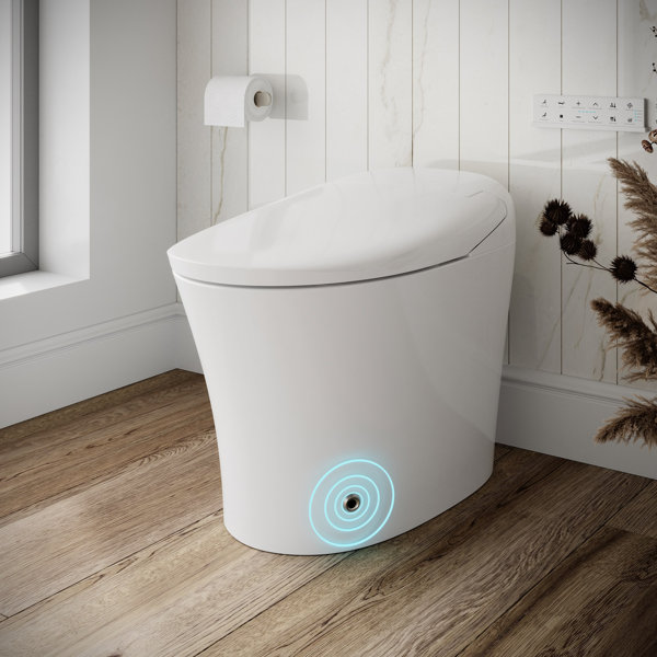 StreamlineBath Streamline LT-792 Tankless 1.28 GPF Elongated Smart ...