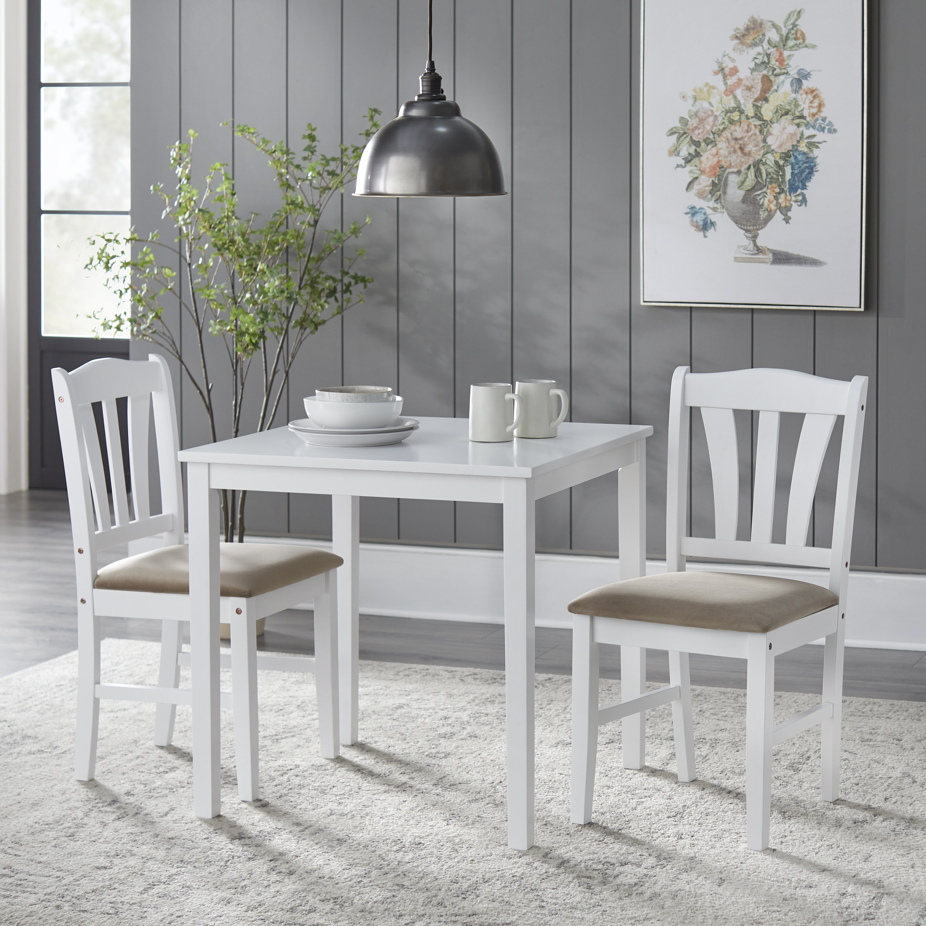 Lark Manor™ Arienna Square 30'' L x 30'' W Dining Set & Reviews | Wayfair