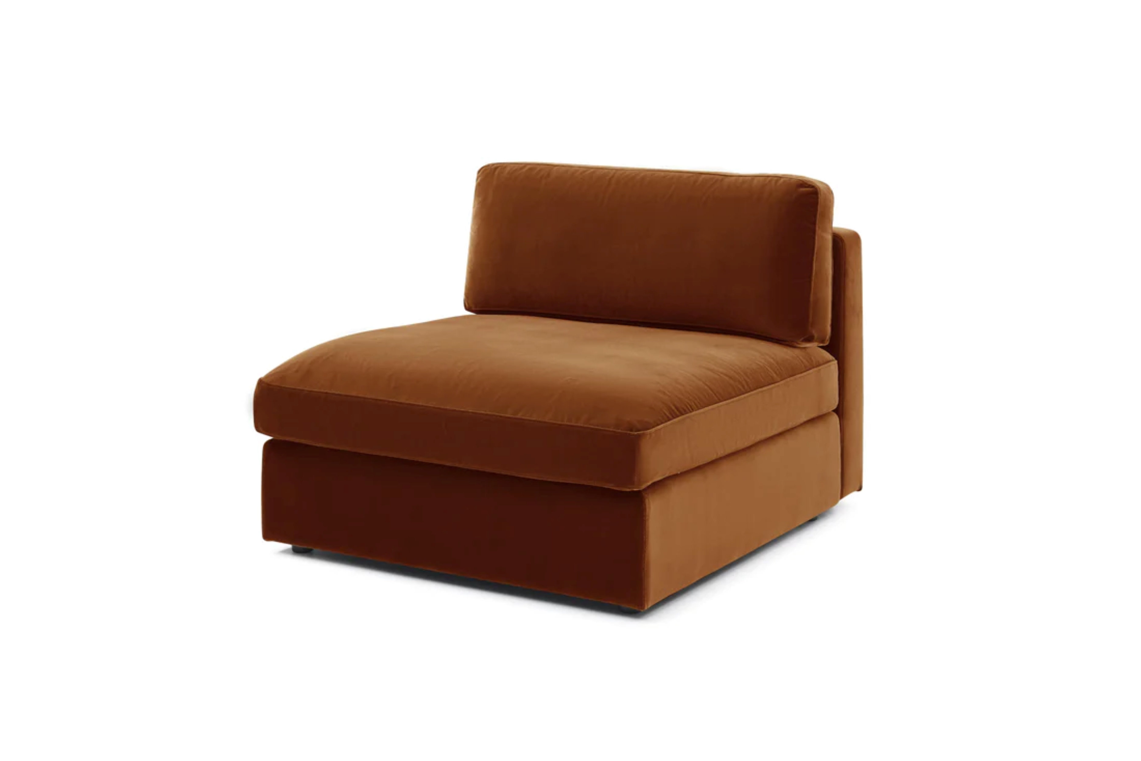 Almond Wind Halo 5-Seater Sofa | Fawn Boucle Rust and Vegan Upholstery ...