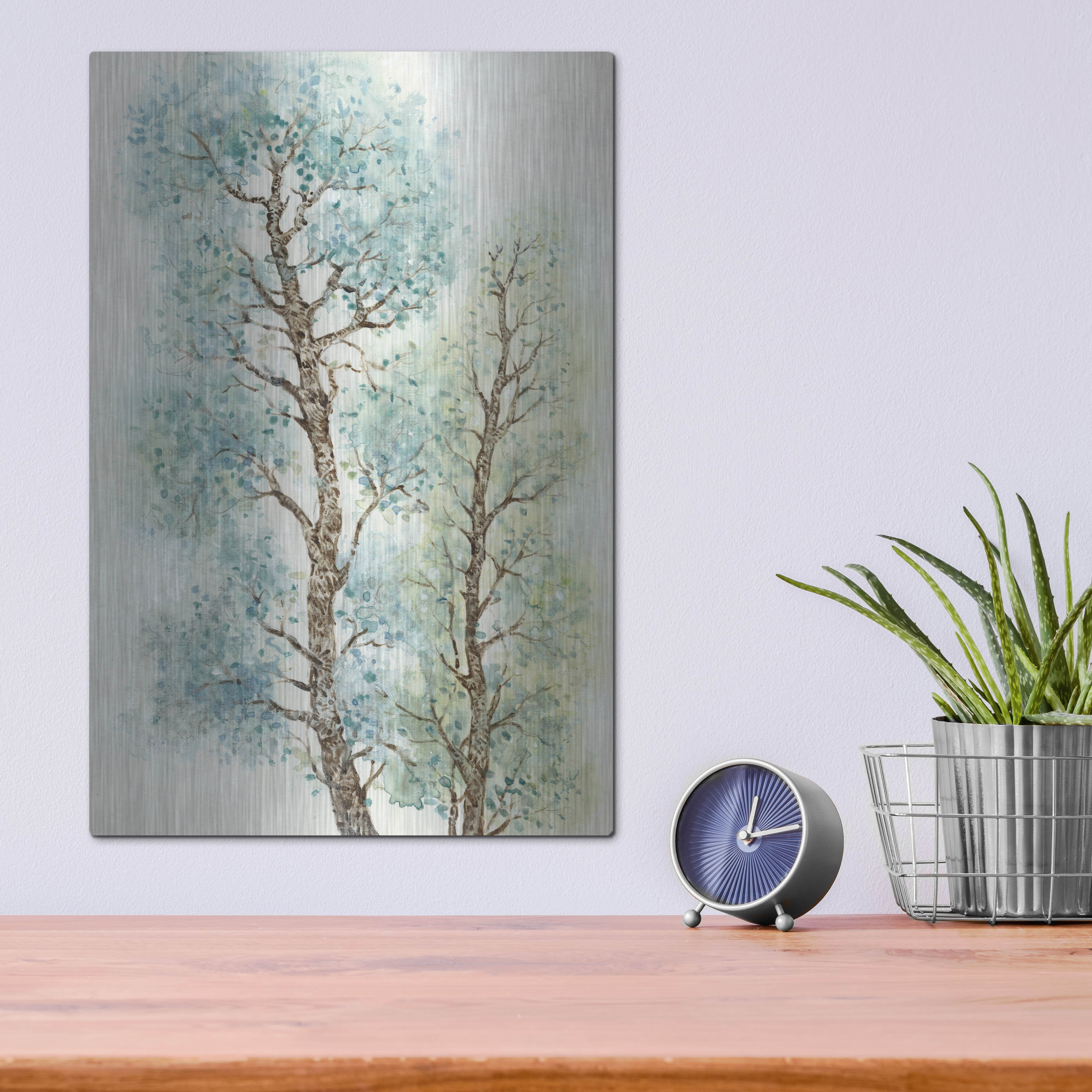 tranquil trees wall art