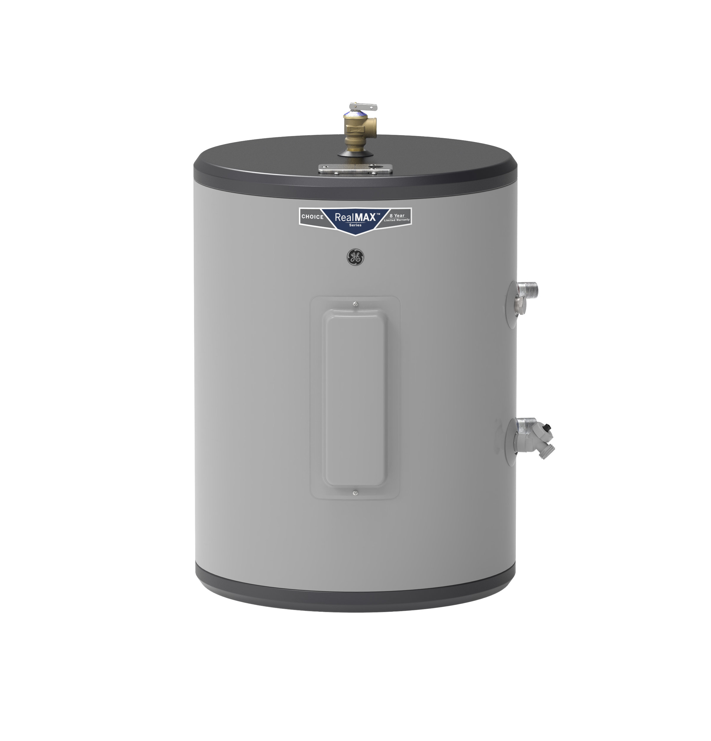 GE Appliances GE 18 Gallon Side Port Lowboy Electric Water Heater ...