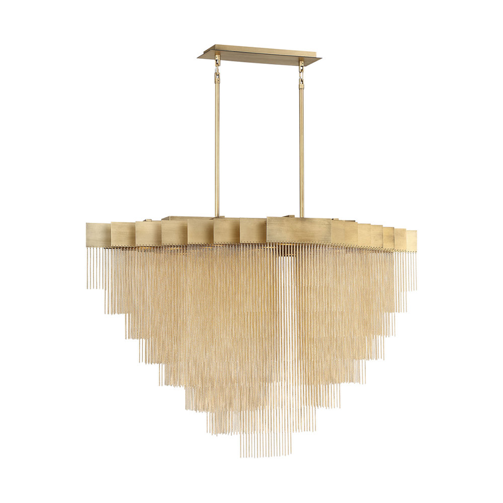 Eurofase 22 - Light Unique Drum LED Chandelier - Wayfair Canada