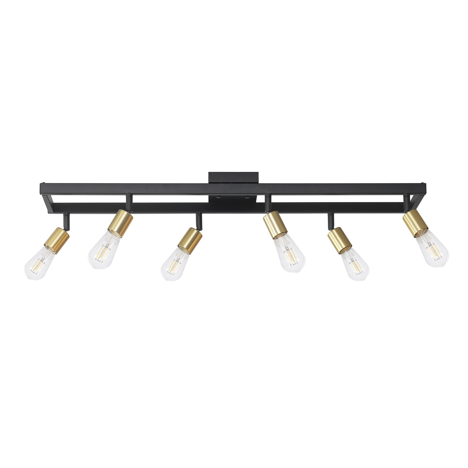 Globe Electric Company 36'' 6 -Light Standard Track Lighting Track Kit ...