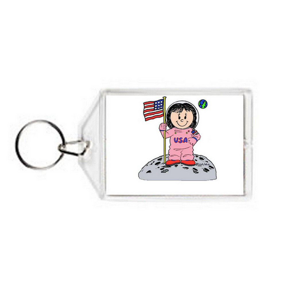 Printed Perfection Personalized Future Astronaut - Female, Pink Acrylic ...