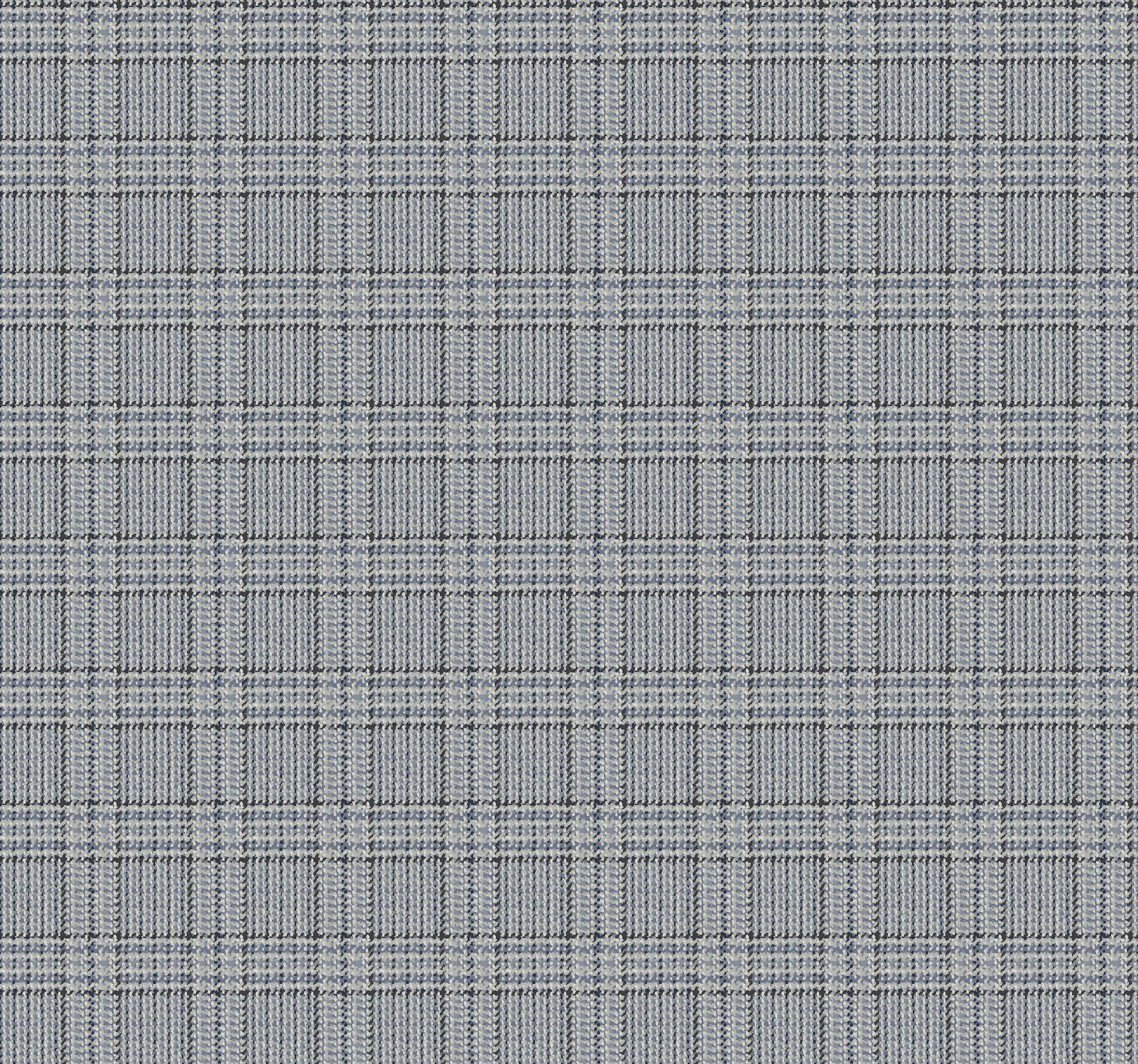 Canora Grey Harrington Plaid Glen Check Wallpaper | Wayfair