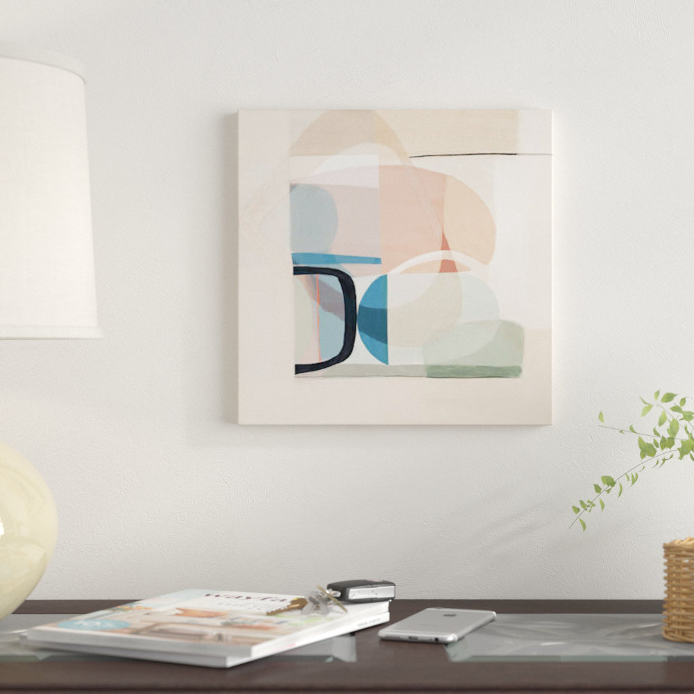 East Urban Home 'Multiform III' Graphic Art Print on Canvas | Wayfair