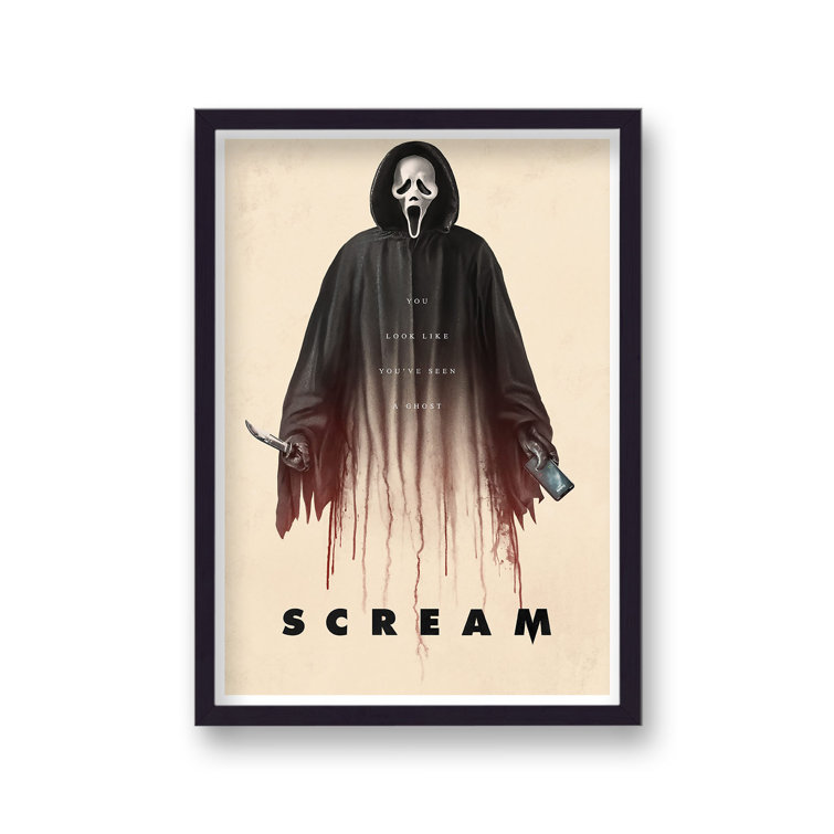 Culture Decor Scream V6 Ghostface Blood Drip Reimagined Movie - Single ...