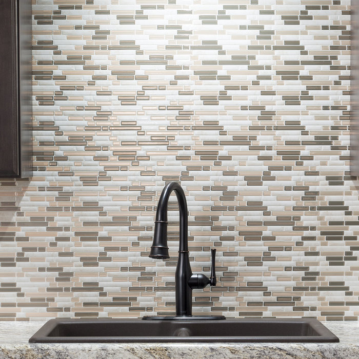 TackTile Tack Tile Peel & Stick Vinyl Backsplash & Reviews | Wayfair