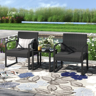 2 Person Patio Conversation Sets You'll Love | Wayfair