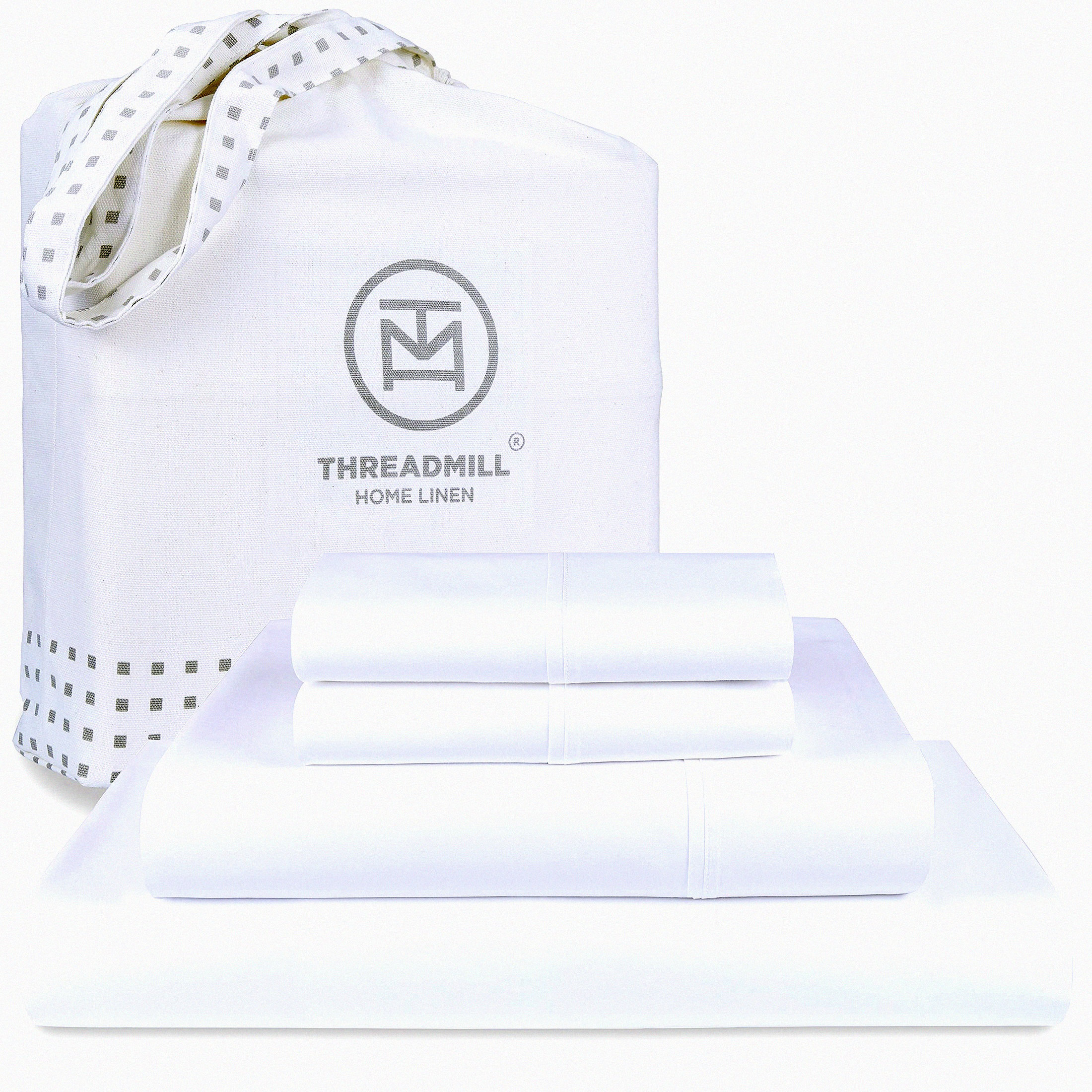 BRBCA Luxury Cotton Comfort 4-Piece Bed Sheet Set - Soft, Breathable ...