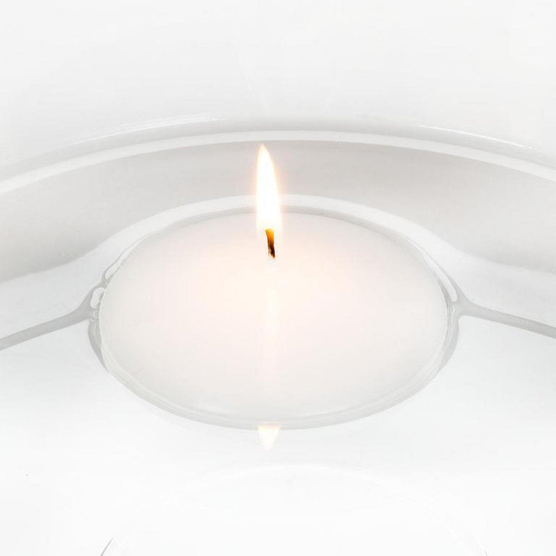 Symple Stuff White Floating Candle | Wayfair