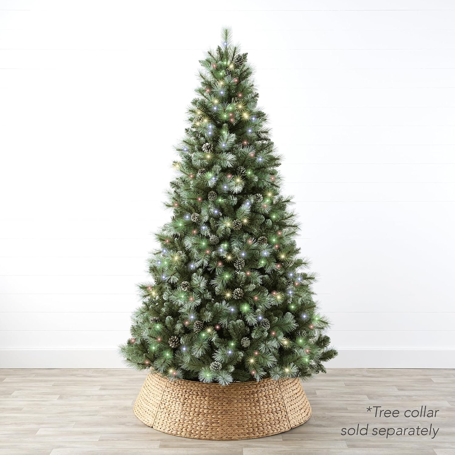 The Holiday Aisle® Frosted Snow-Tipped Fir Christmas Tree | Wayfair