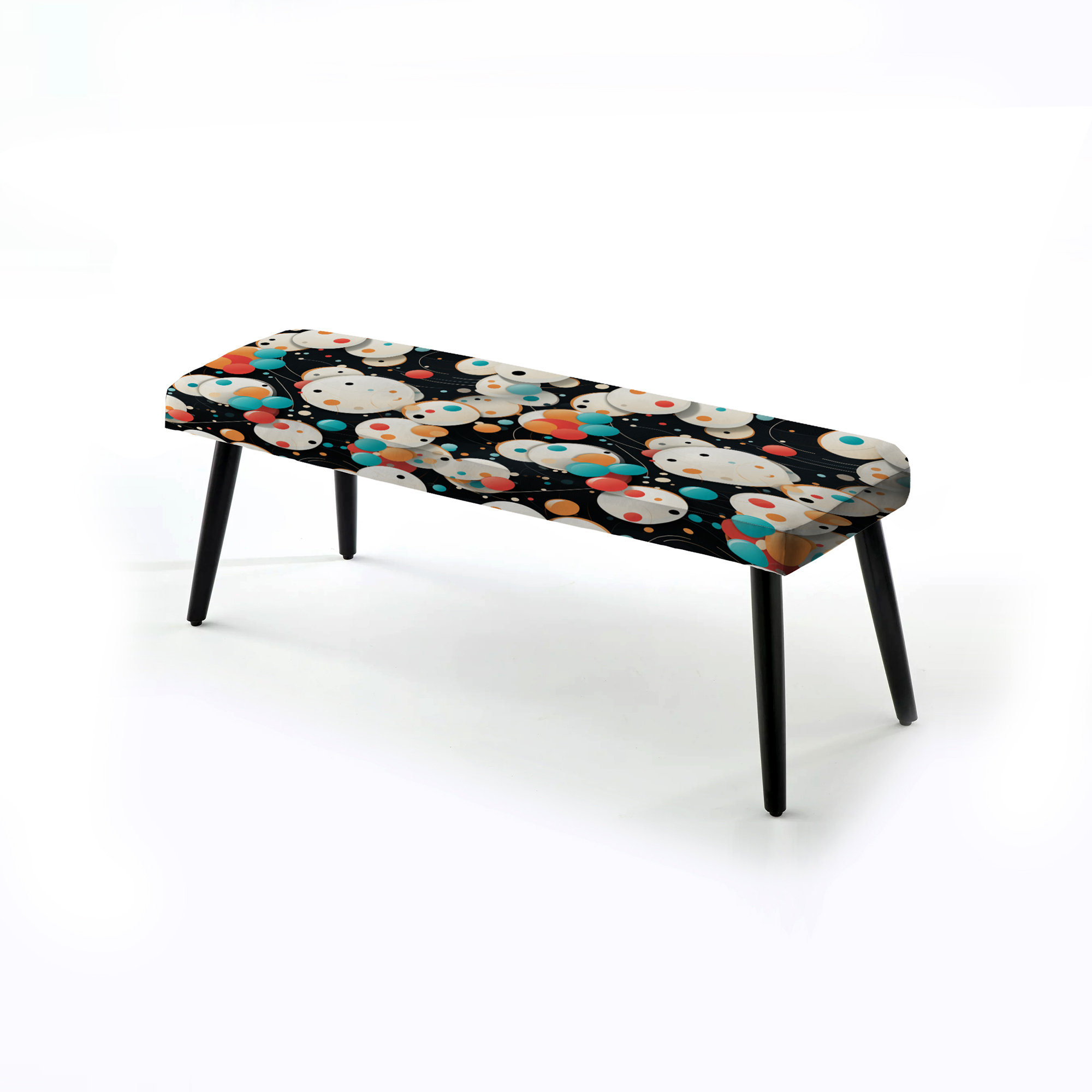 Design Art White And Black Polka Dots Explosion - Polka Dots ...