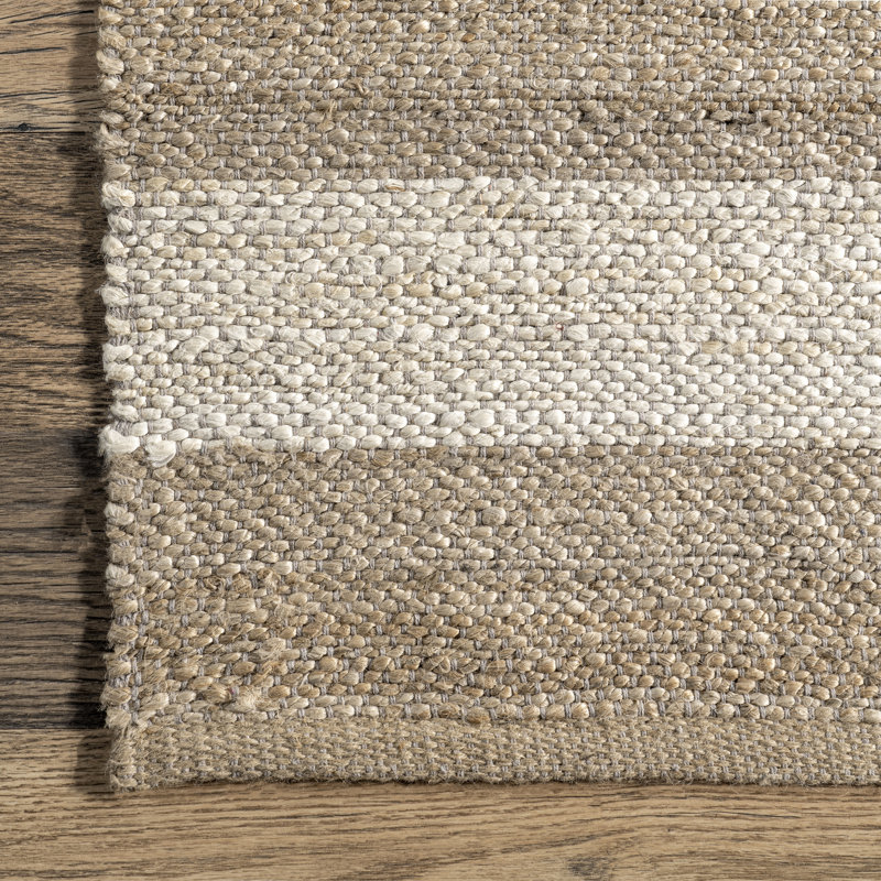Breakwater Bay Stockton Springs Handmade Flatweave Beige Rug & Reviews ...