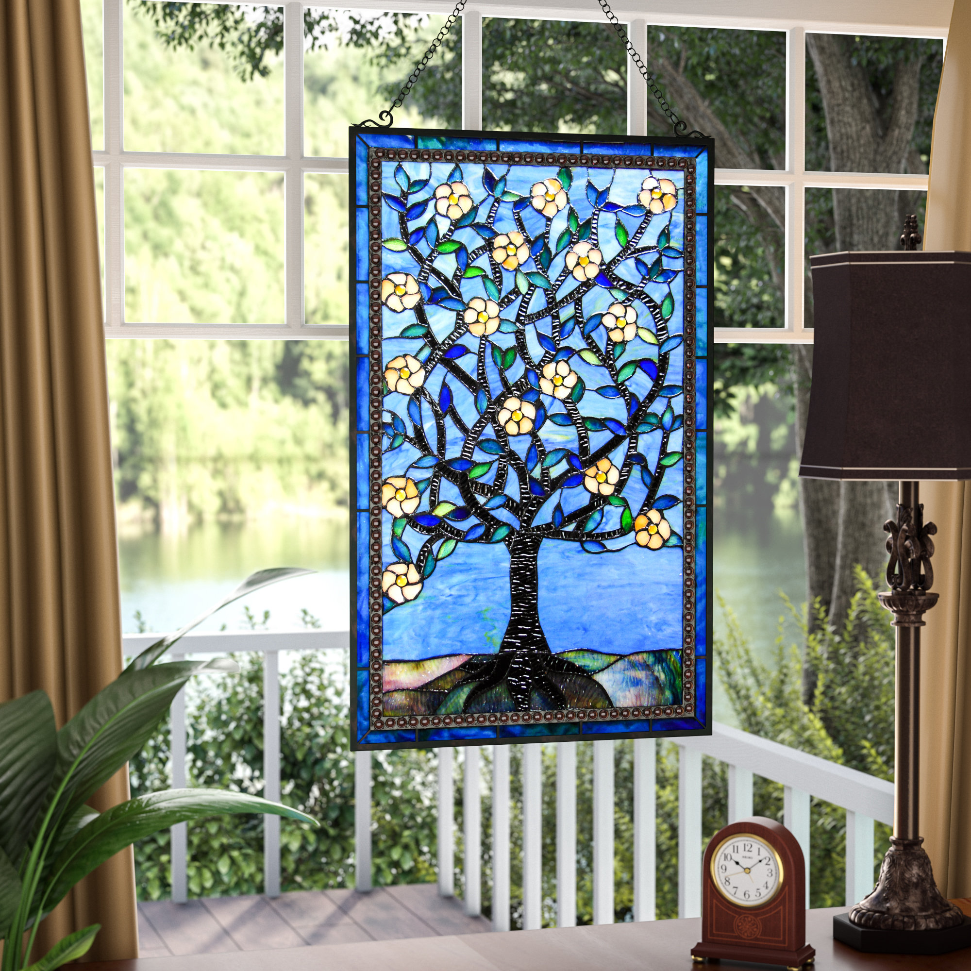 Astoria Grand Tree of Life Window Panel & Reviews | Wayfair