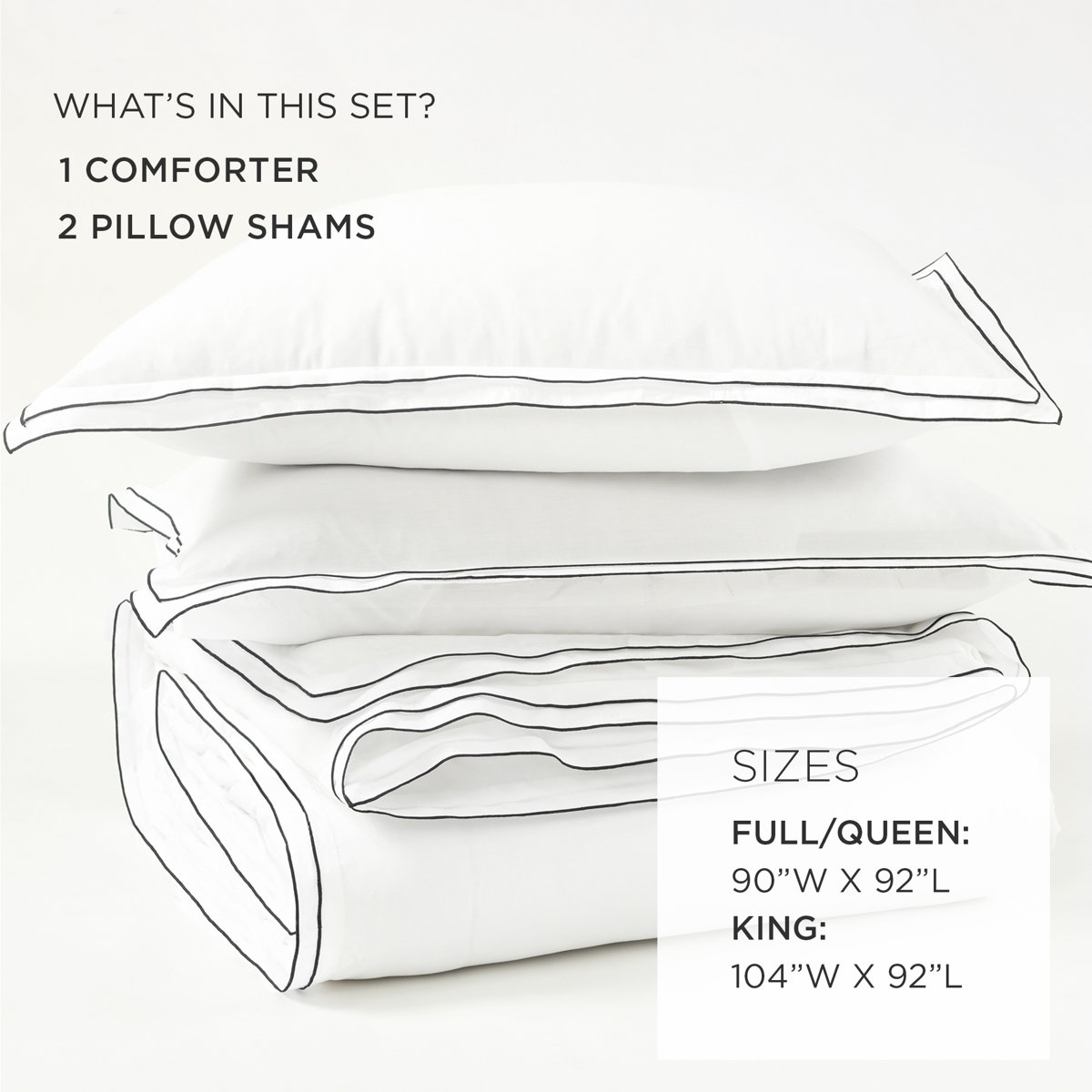 Special Edition by Lush Decor Hampton Double Flange Embroidered ...