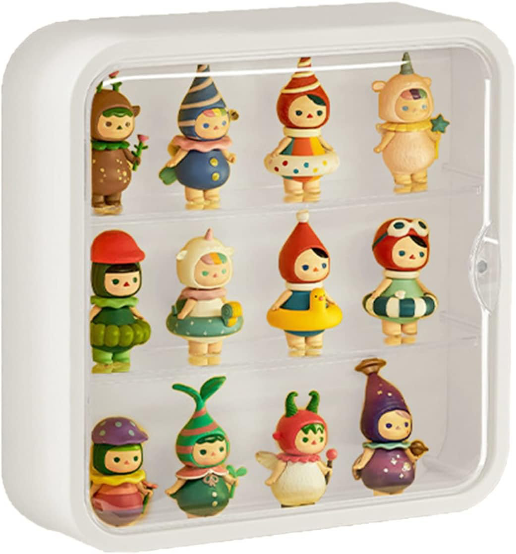 Artmeer Translucent Doll Display Case: Magnetic Door, Wall-Mountable & Tabletop - Wayfair Canada