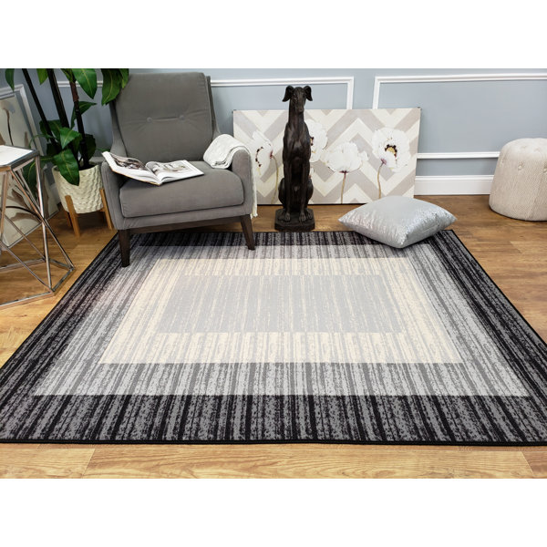 Ebern Designs Zlatkus Machine Woven Performance Rug & Reviews | Wayfair