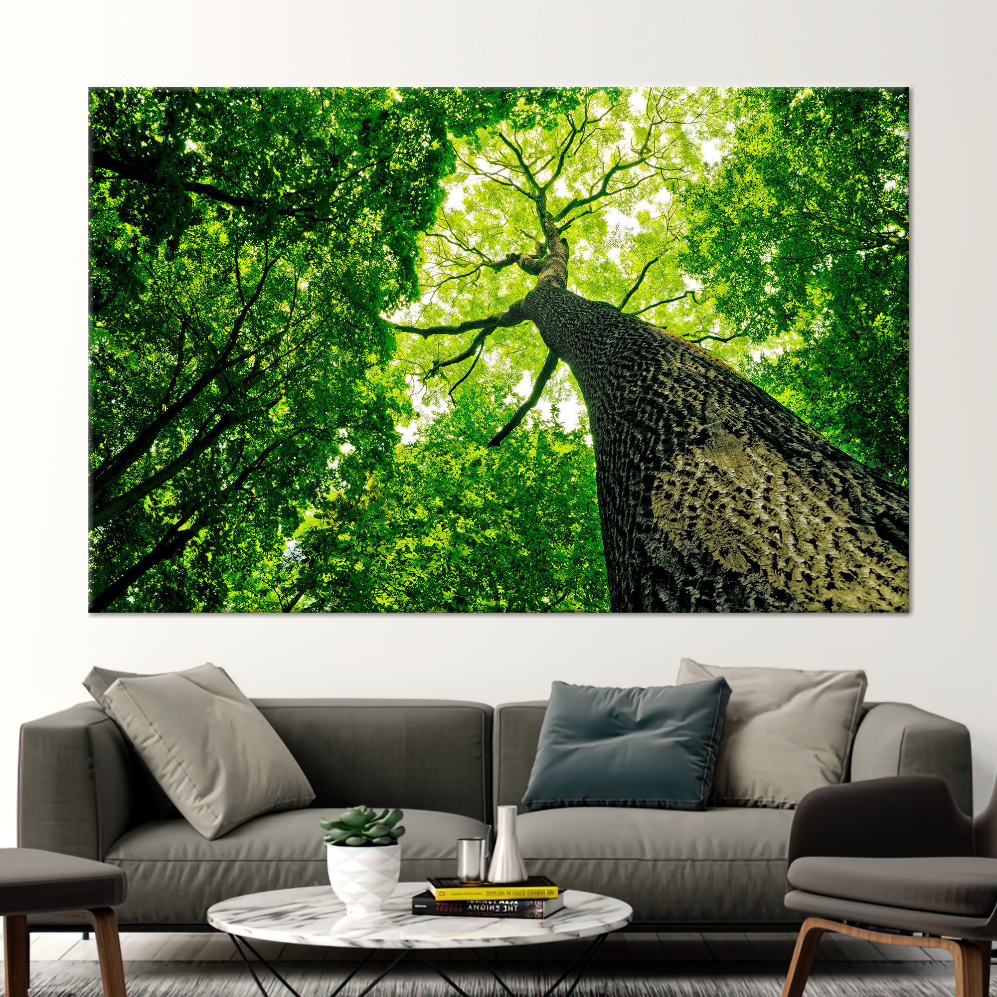 Millwood Pines Big Tree Art, Tree Photography Poster, Nature Printed ...