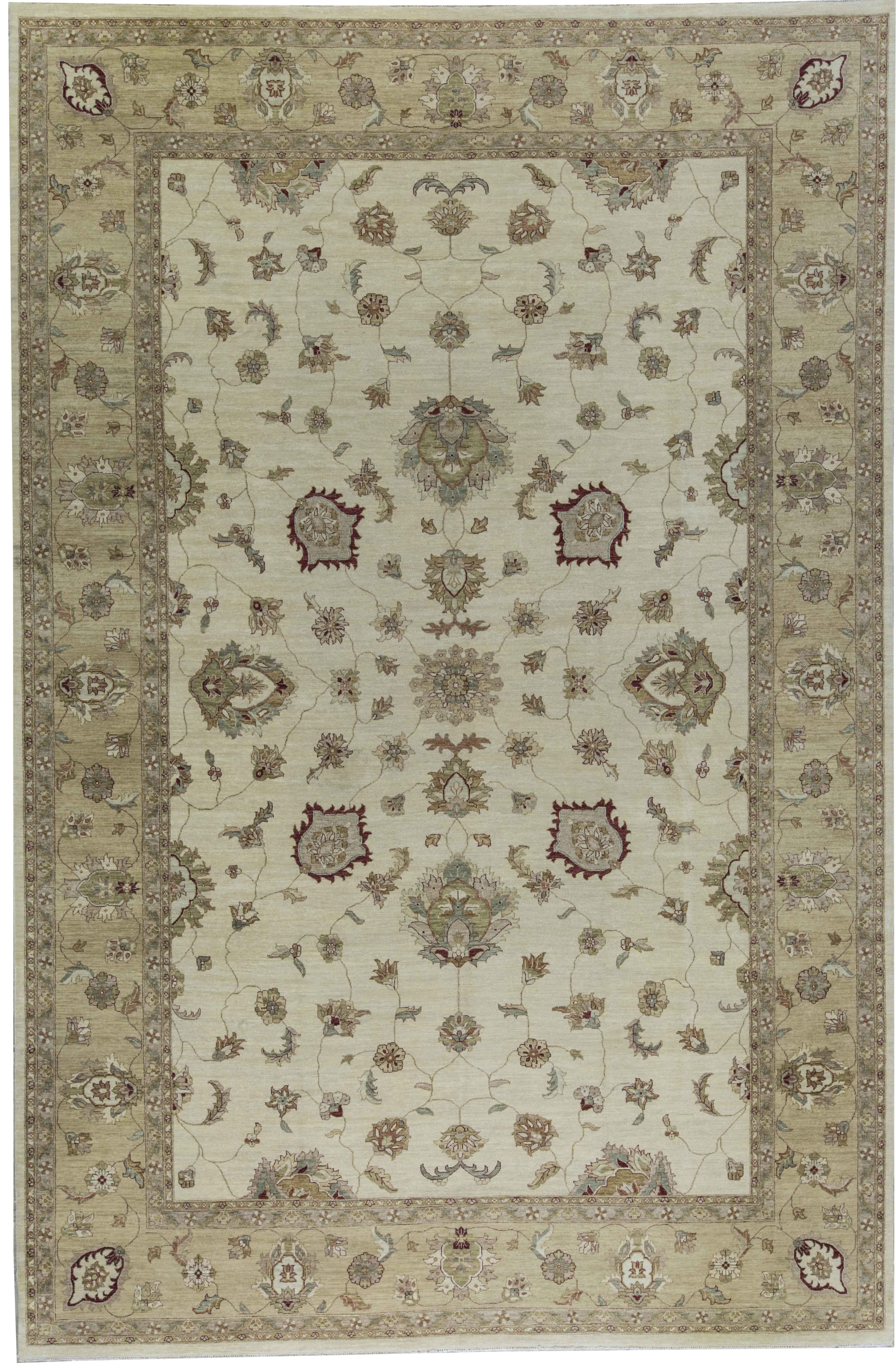 Bokara Rug Co., Inc. Hand-Knotted High-Quality Gray and Ivory Area Rug ...