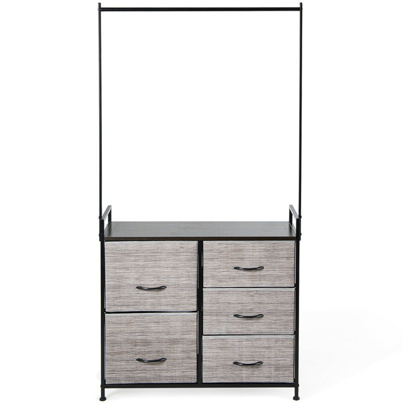 Rebrilliant Feemster 5 Drawer Dresser & Reviews | Wayfair