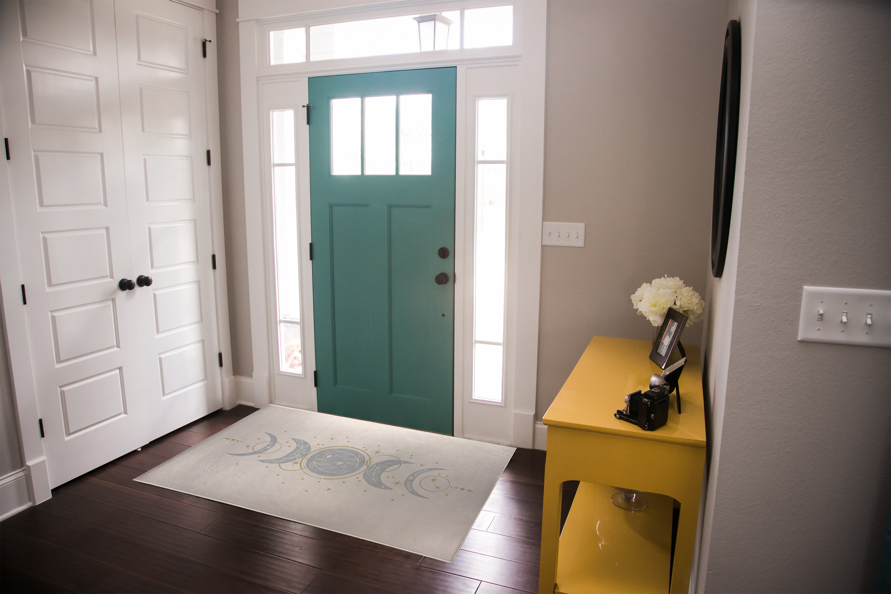 Corrigan Studio® Jyaire Boho Phases Indoor Door Mat | Wayfair