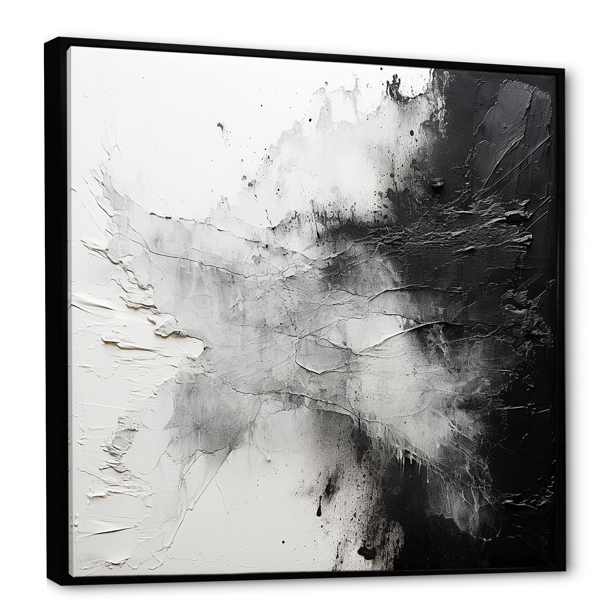 Design Art Black And White Abstract Element Fight - Abstract Shapes ...