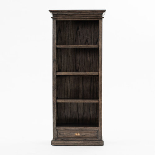 Beachcrest Home Portsville Storage Bookcase & Reviews | Wayfair