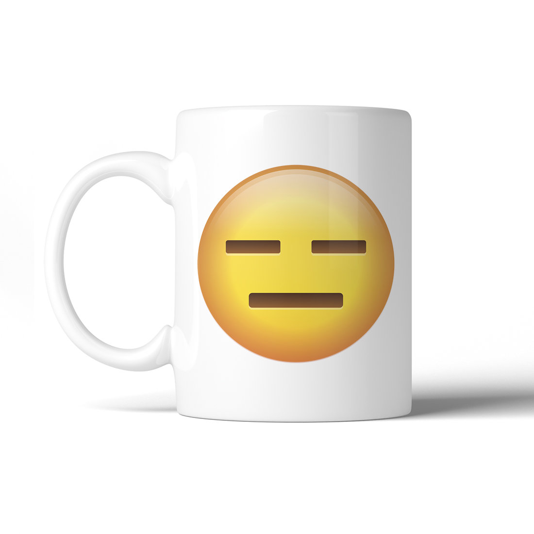 Latitude Run® Emoji-Emotionless Coffee Mug - Wayfair Canada