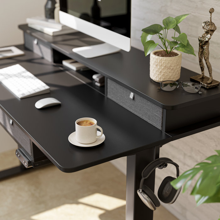 Inbox Zero Euri Desk & Reviews | Wayfair