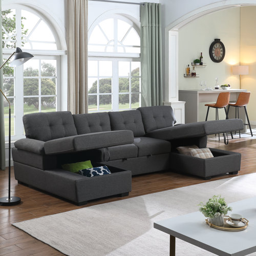 Storage Sectionals You'll Love | Wayfair