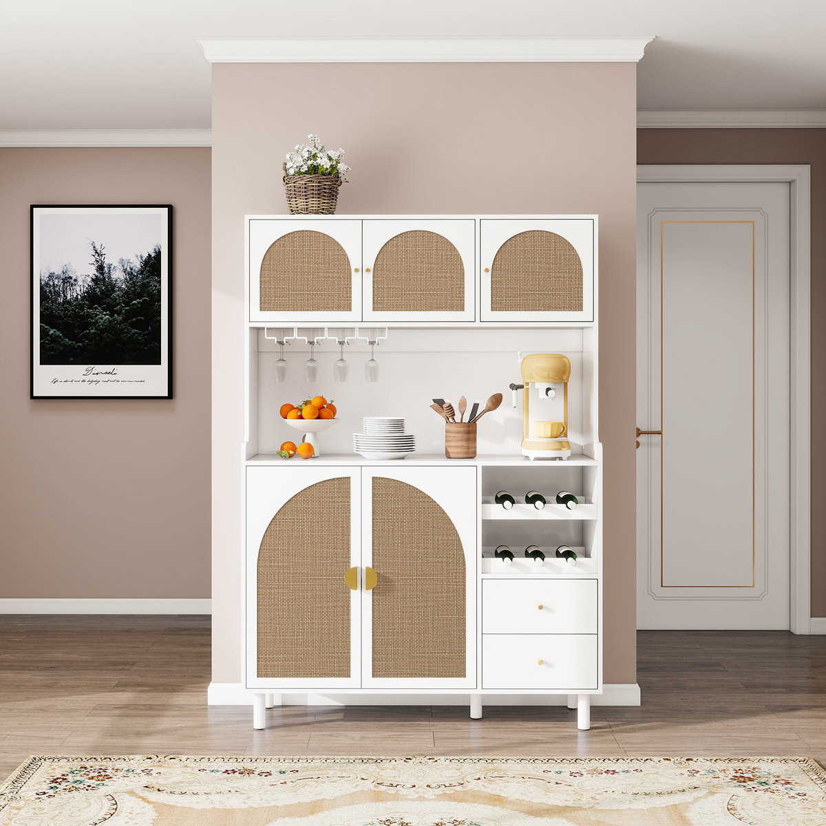 Dovecove Accent Storage Cabinet, Suitable For Living Room, Bedroom ...