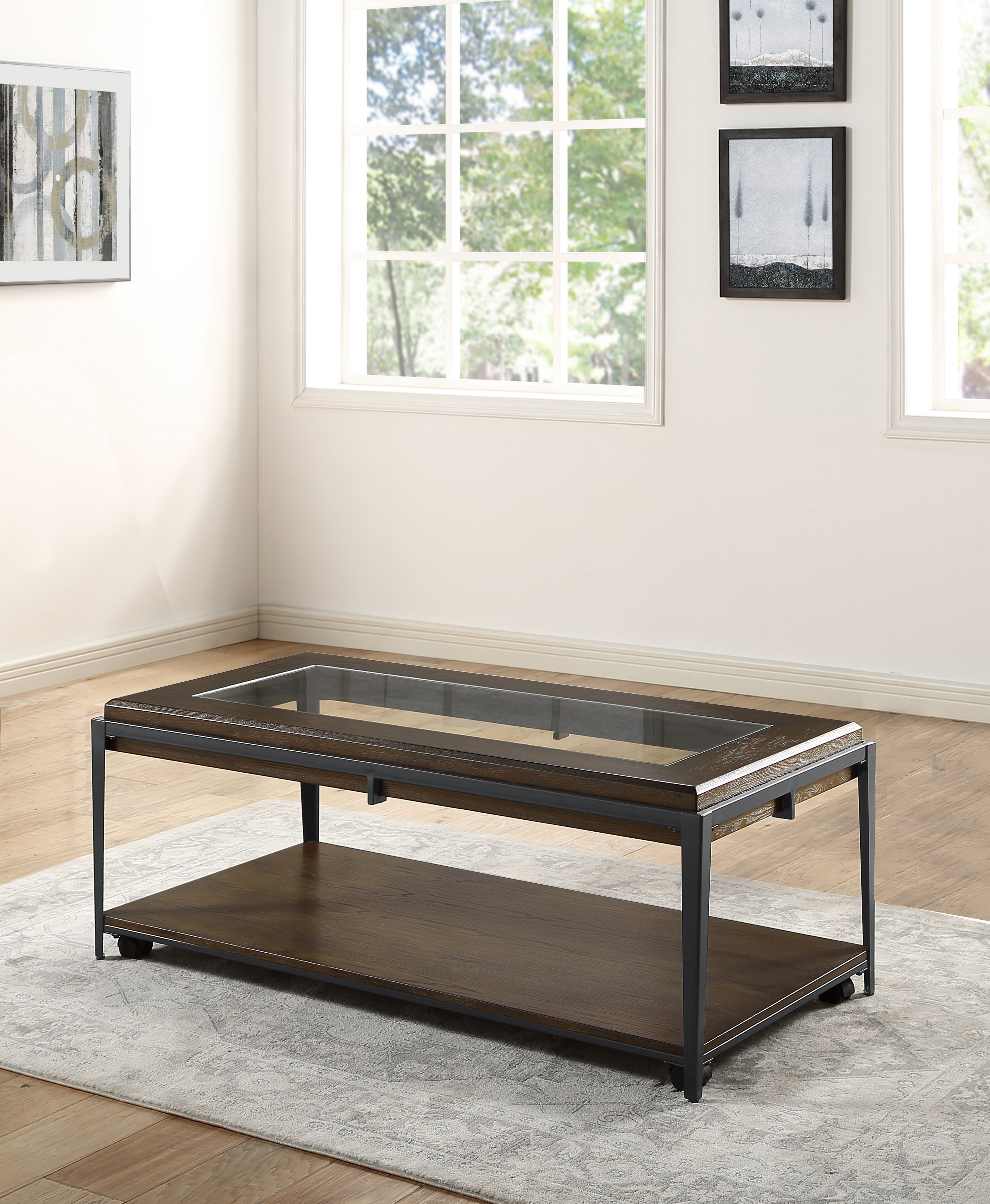 17 Stories Howardwick Coffee Table with Storage | Wayfair