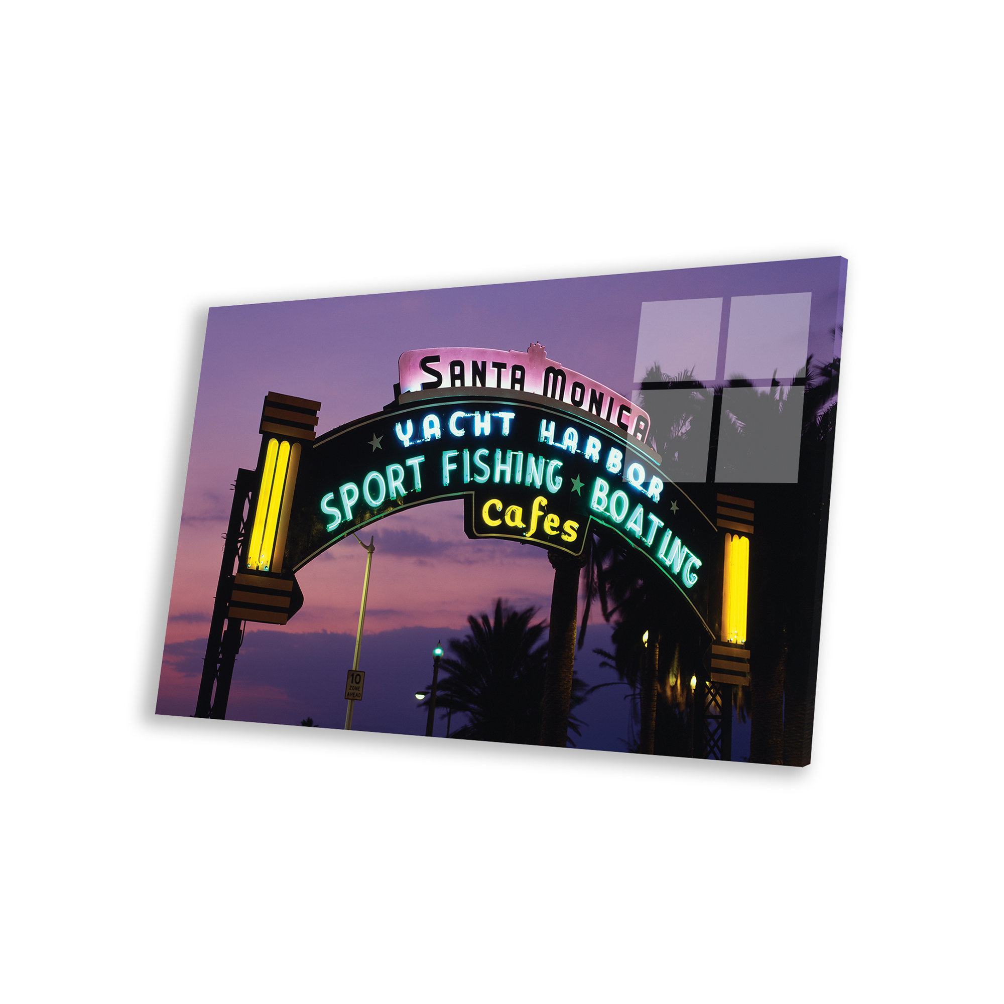 Ebern Designs Neon Entrance Sign, Santa Monica Yacht Harbor, Santa ...
